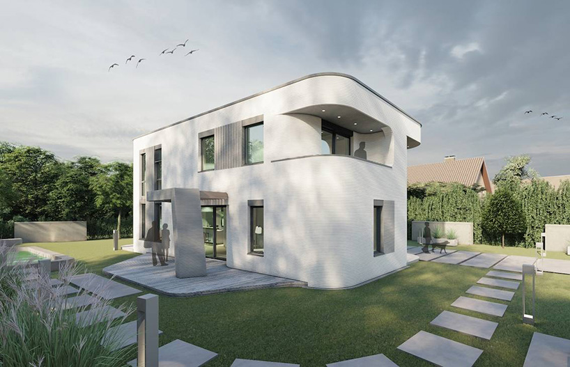 PERI builds the first 3D-printed residential building in germany