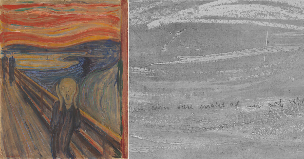 experts confirm edvard munch wrote a secret message on the scream