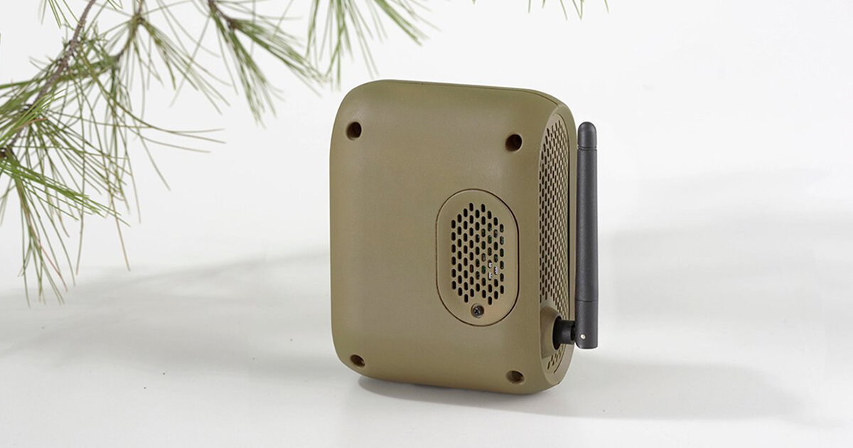 senticnel is a wireless tree alarm designed to prevent forest fires