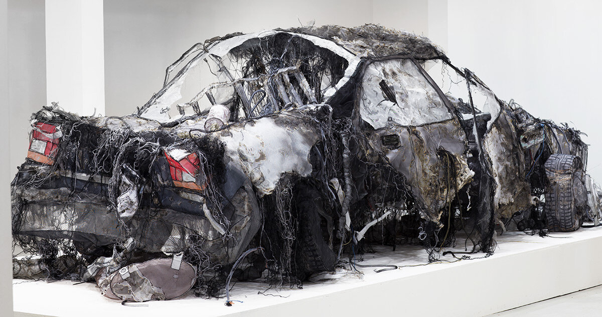 jannick deslauriers on expressing ephemerality through fragile fabric forms