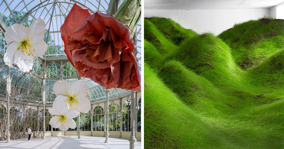 12 super-scale spring art installations to immerse yourself in nature