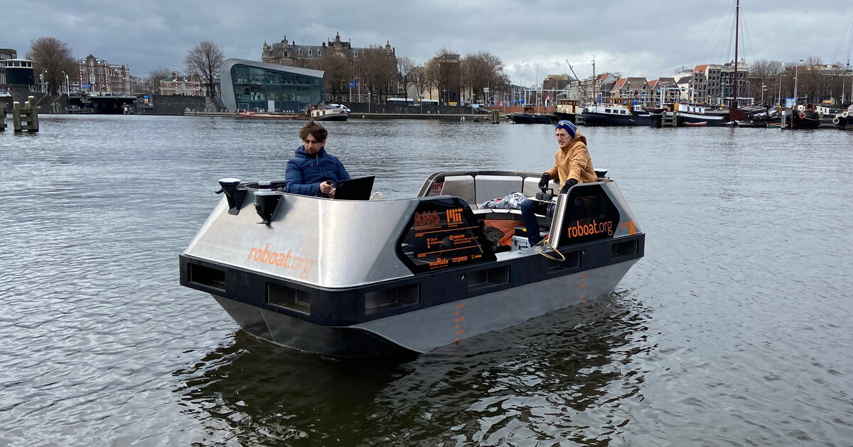 self driving electric 'roboats' to begin trials on amsterdam canals