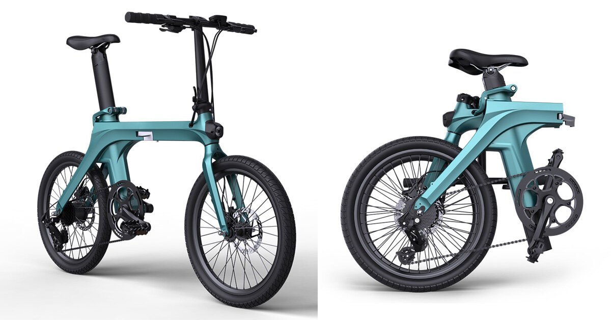the fiido X is a foldable electric bike with a 130km range