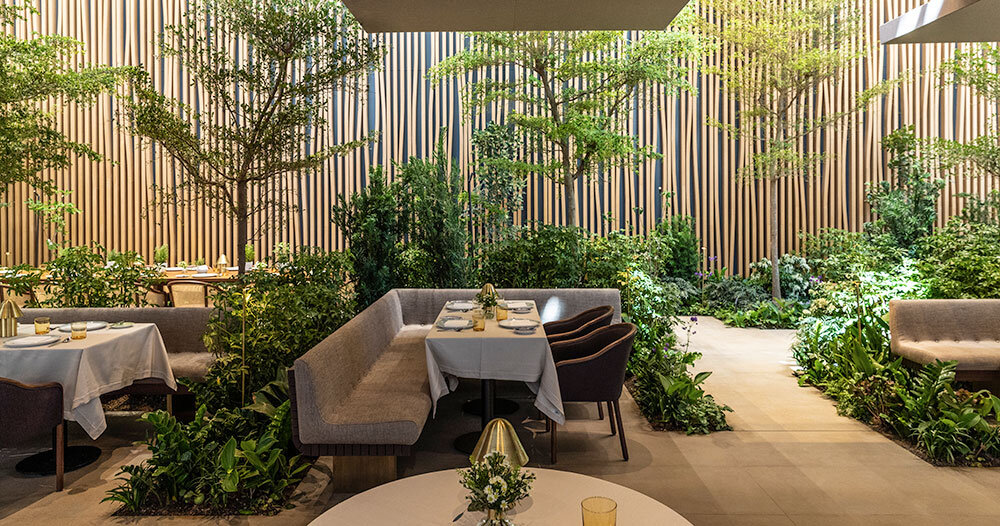 architect and chef team up to design bucolic garden restaurant 'le ...