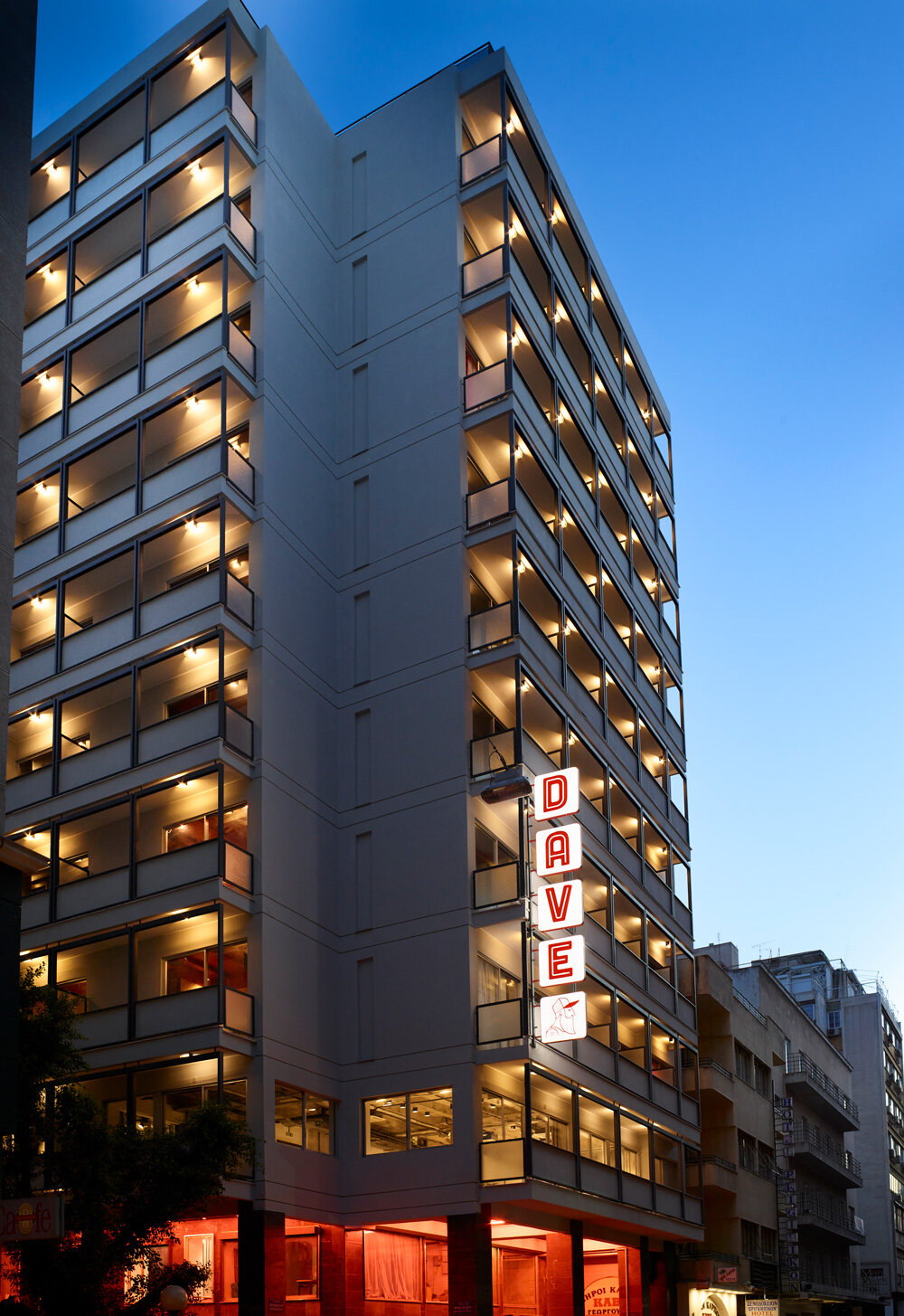 dave red athens: urban hotel with industrial and retro references ...