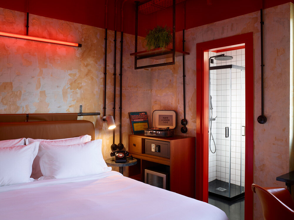 dave red athens: urban hotel with industrial and retro references ...