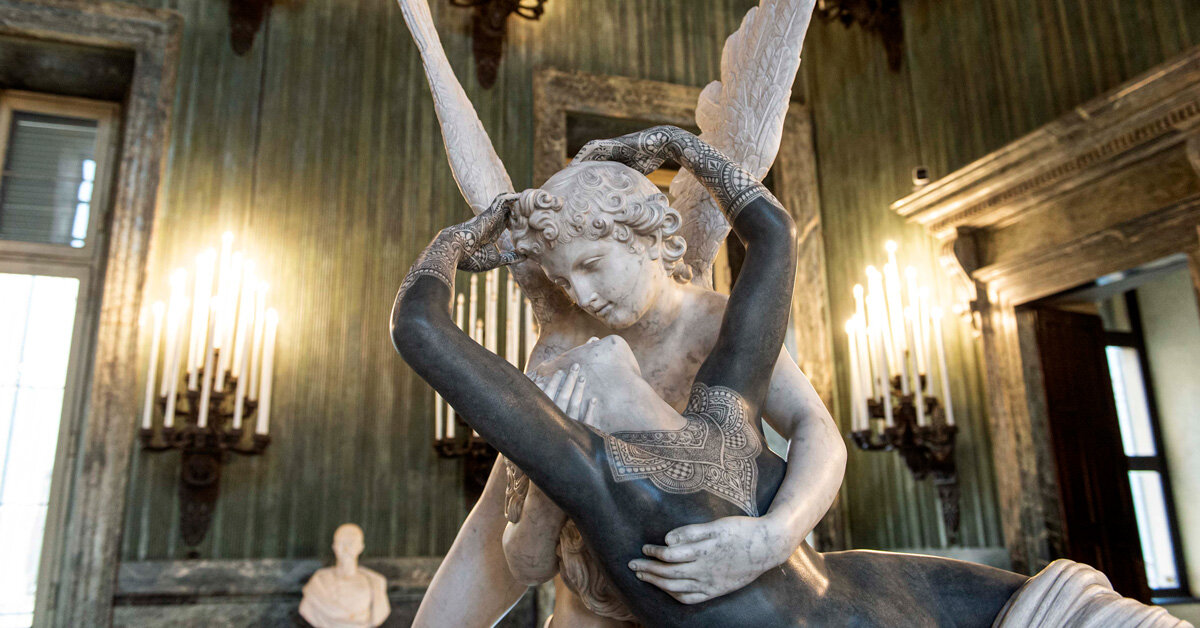 fabio viale's monumental tattooed marble sculptures take over turin