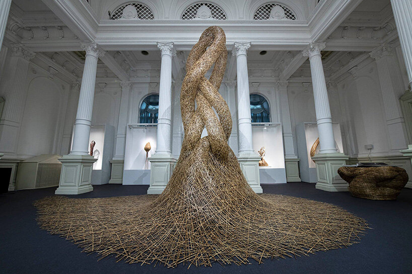 Bamboo Kinetic Sculpture Bamboo' Brings Together Tradition And