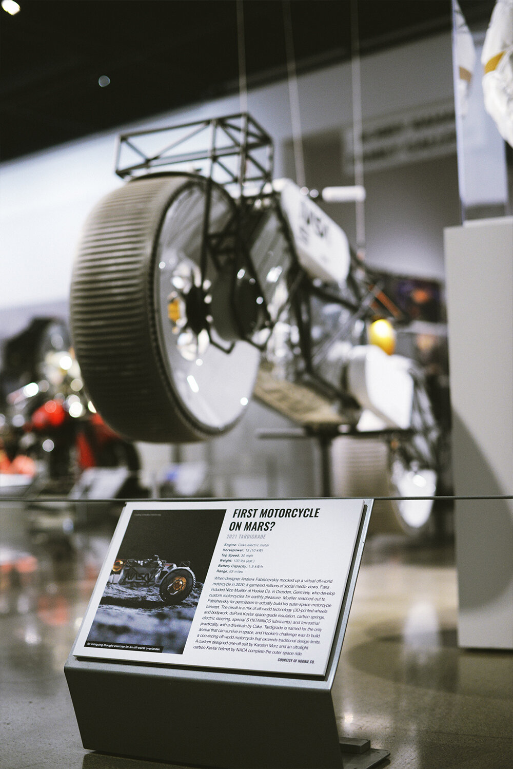 tardigrade: hookie brings world's first NASA motorcycle concept to life