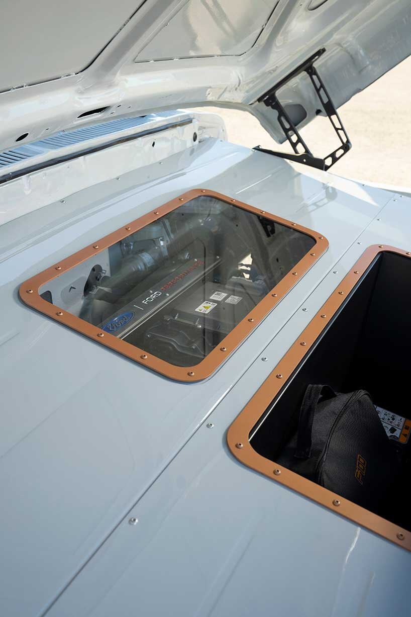 electric ford F-100 concept car is powered by all-new eluminator crate ...