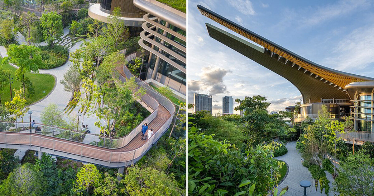 TK studio creates an urban forest for 'the forestias' neighborhood