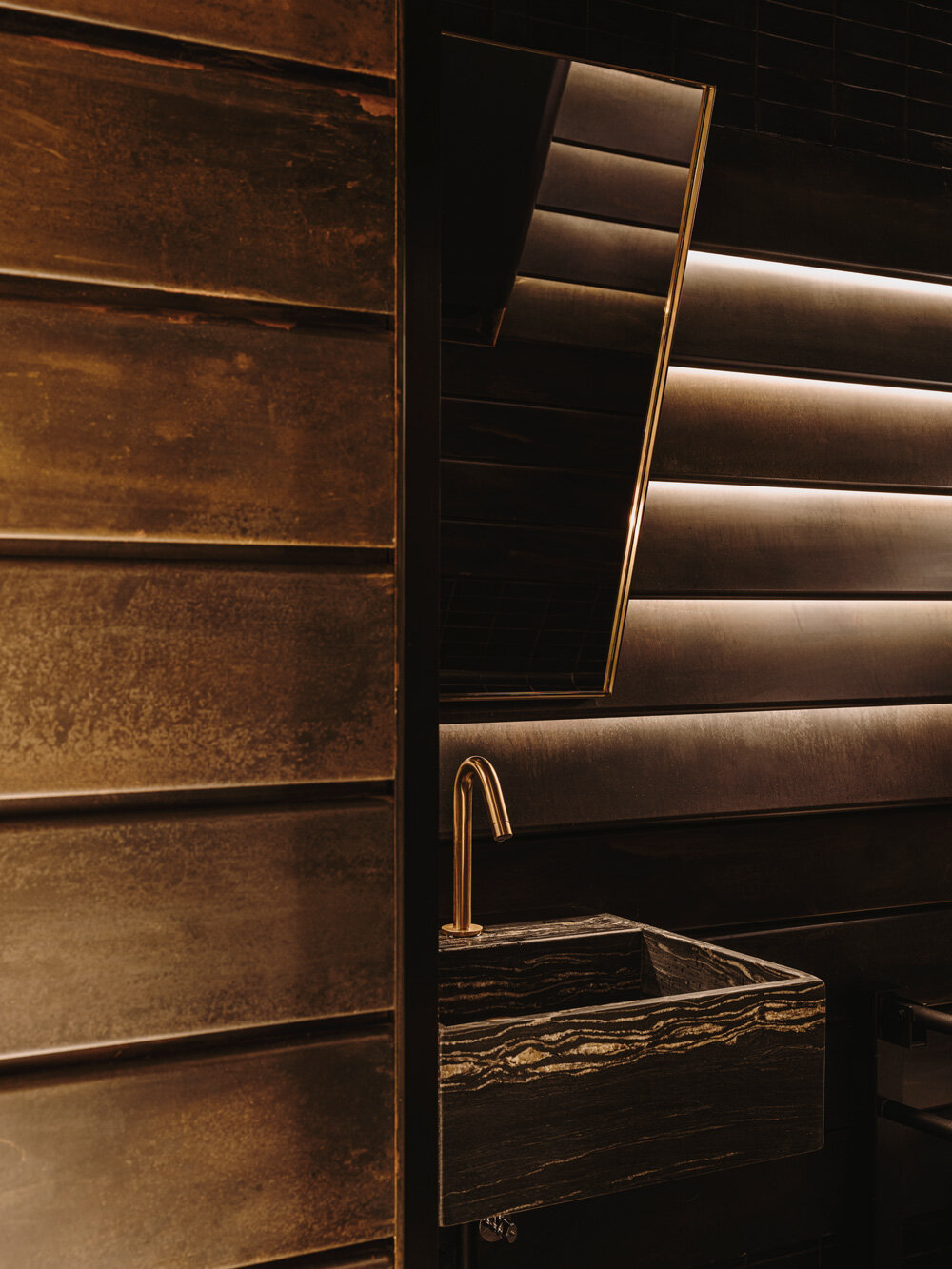 sculptural wooden ceiling tops astet studio's leña marbella restaurant ...