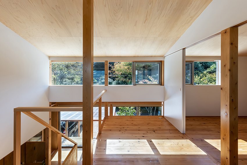 nLDK architects' house blends cues from traditional japanese architecture