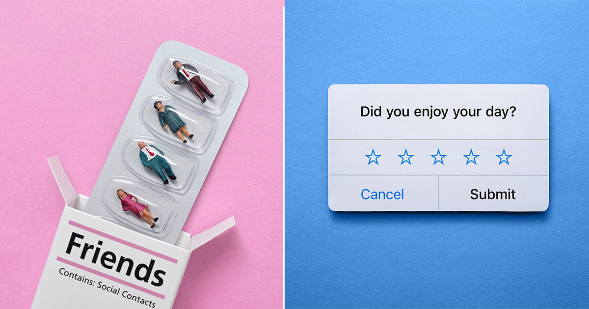 domenic bahmann asks 'what makes us feel good?' in latest art series