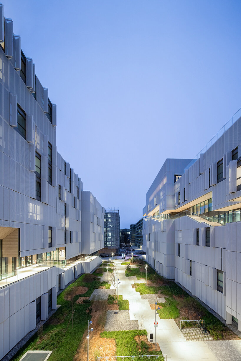 kengo kuma's grand morillon dorm creates community through architecture
