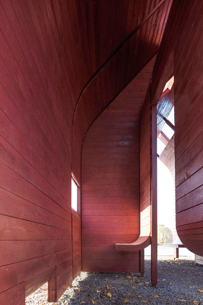 LIN architecture completes wood pavilion #2 in zhenjiang, china