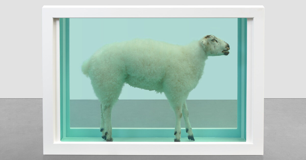 natural history: damien hirst's iconic formaldehyde sculptures on view ...