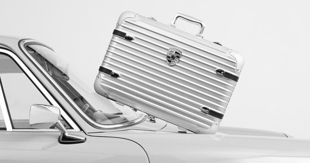 RIMOWA x porsche collaborate to debut limited edition hand-carry case