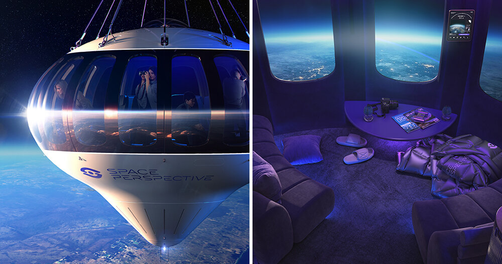 space perspective unveils world's first carbon-neutral 'spaceship neptune'