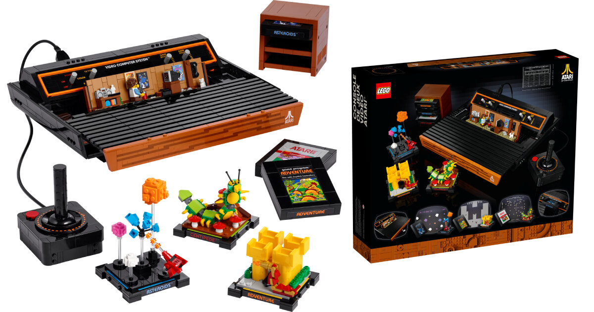 LEGO replicates atari 2600 to bring back the retro console and 80s ...