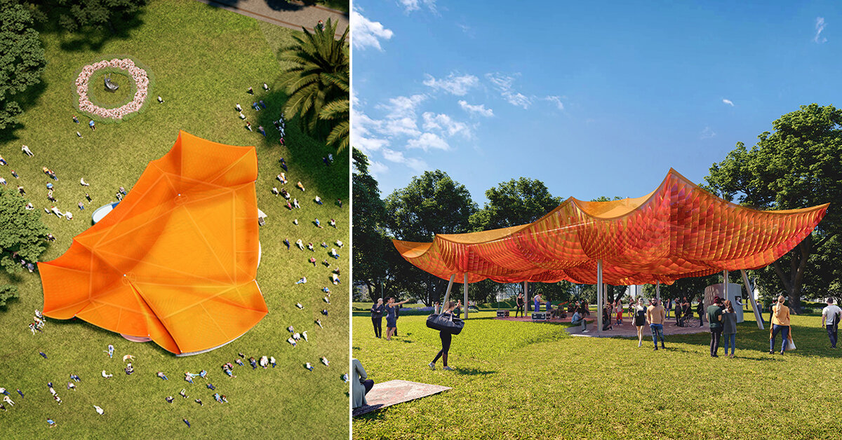 a first look at the MPavilion 2022 design by all(zone)