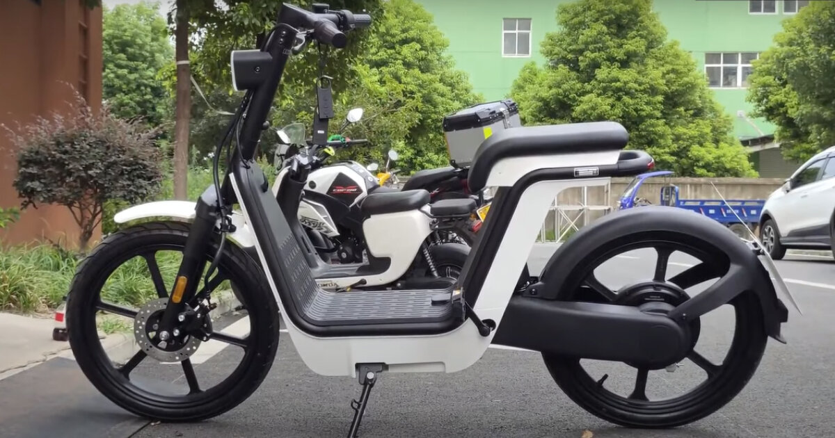 MUJI designed honda’s electric bike MS01 with 400W motor and 48V ...