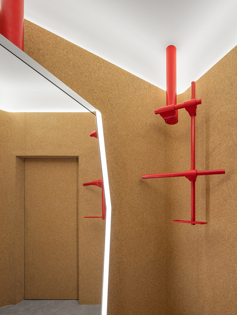 alternating patterns energize retail interior by ROOI in shanghai