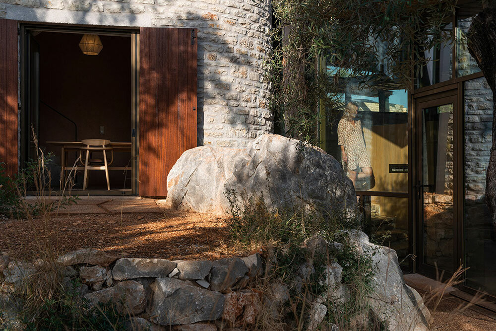 hiboux architecture nestles cluster of scattered curved volumes in ...