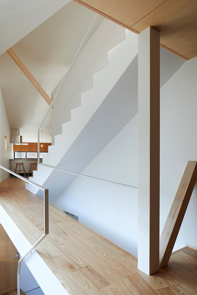 alphaville builds house of stacked tsuboniwa gardens within the urban ...