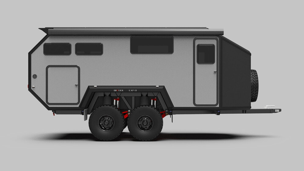 bruder's EXP-8 effortlessly conquers any off-grid land