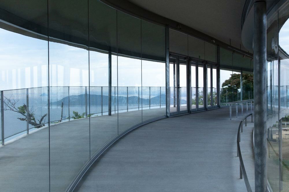 elevated walkway + observatory by takashi suo meanders through national ...