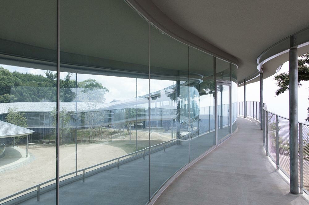 elevated walkway + observatory by takashi suo meanders through national ...