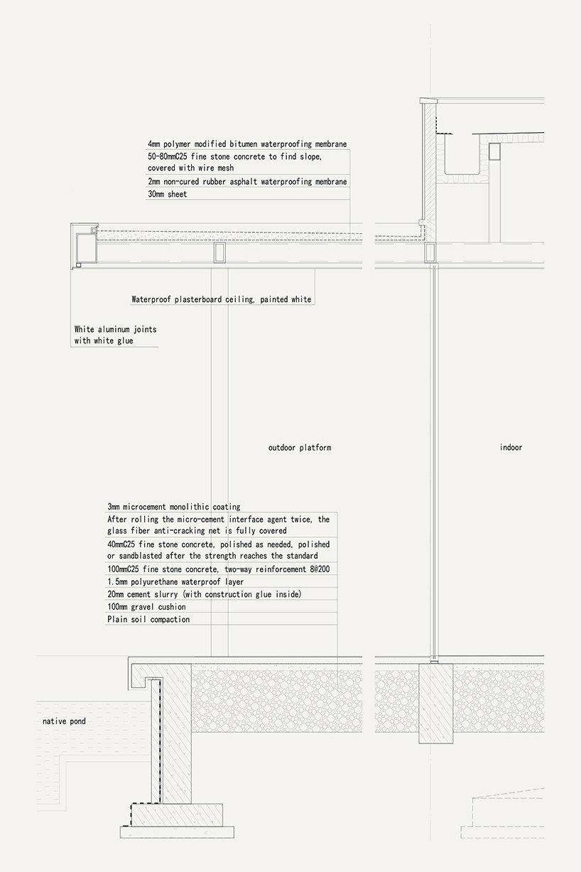 'white orchid pavilion' unravels exhibition booth in curved forms