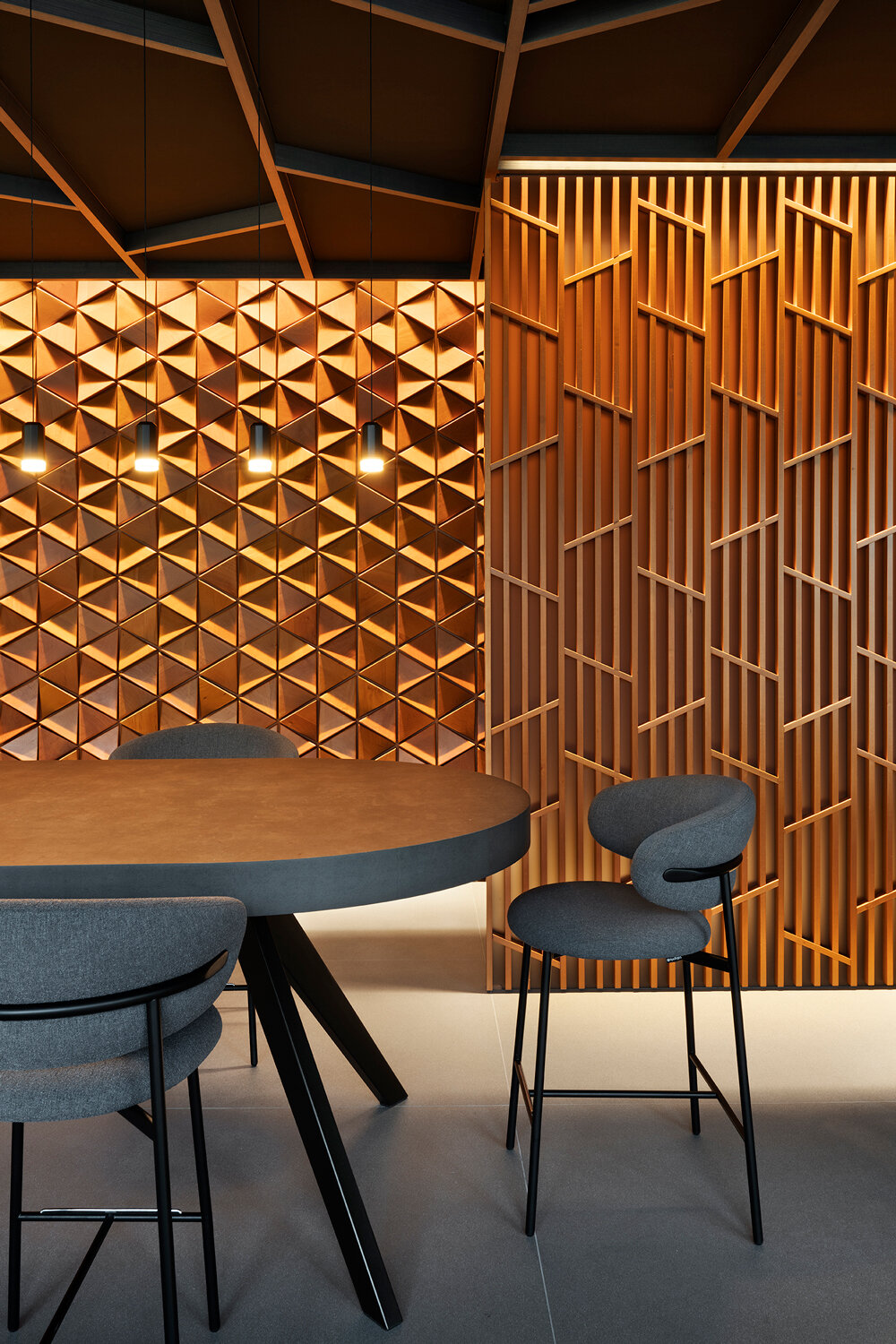 andrea maffei architects clads milan's DAV restaurant interior in ...