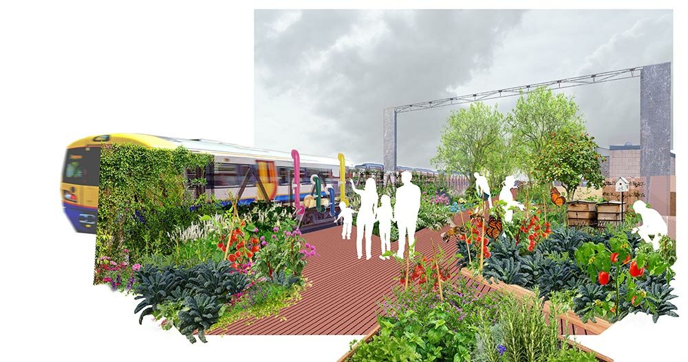 elevated urban park initiative gets planning approval to revive london ...