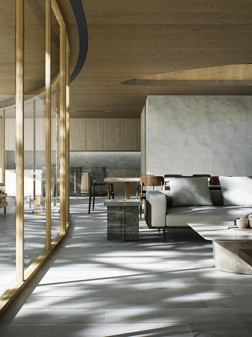 victor ortiz designs malibu home with sinuous, porous roof plane