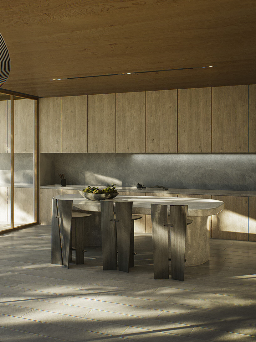 victor ortiz designs malibu home with sinuous, porous roof plane