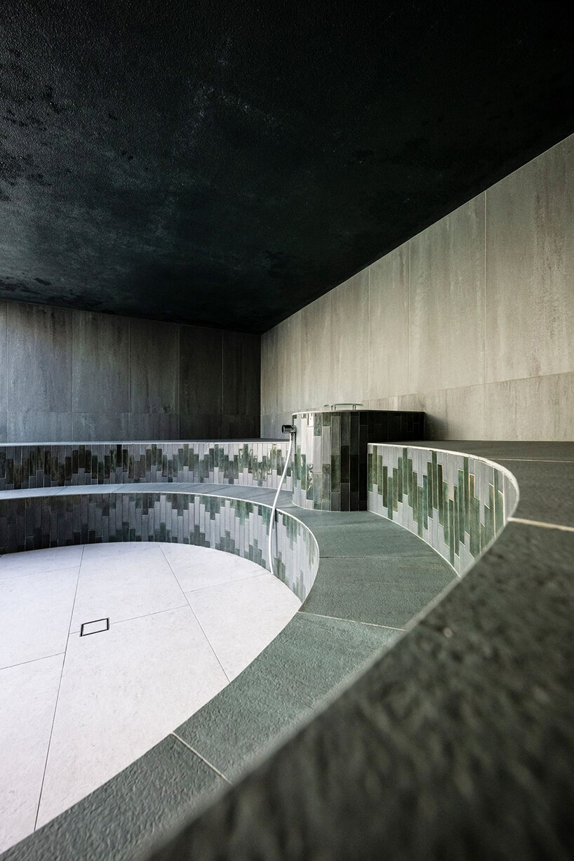 falkensteiner family resort lido gets uplifted with a playful roofscape