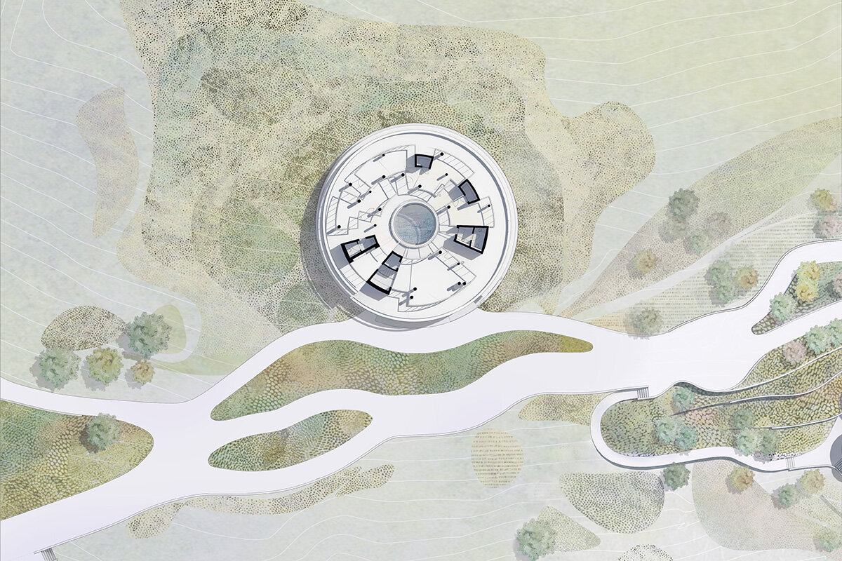 studio other spaces designs vast park in ethiopia for meles zenawi