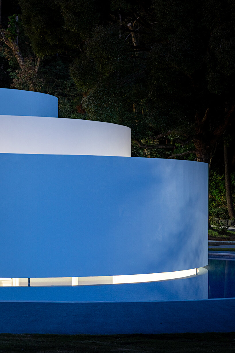 T2P architects sculpts three-layered circular plaza in japan