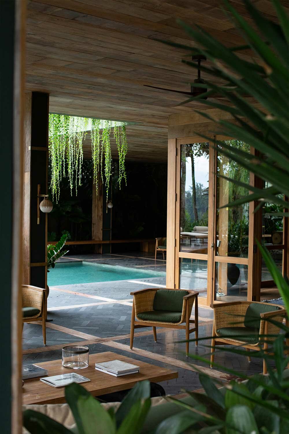 perched amidst a forest in bali, the ravine dwelling blurs the line ...