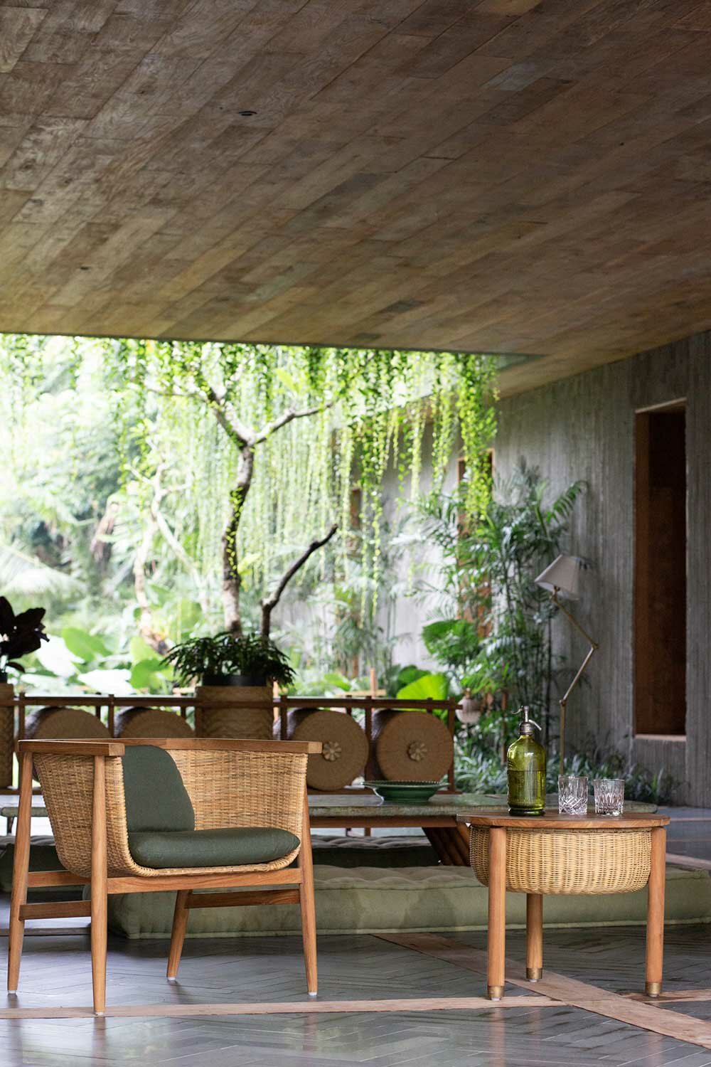 perched amidst a forest in bali, the ravine dwelling blurs the line ...