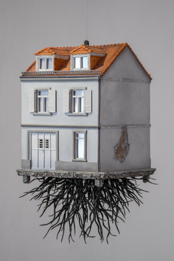 leandro erlich conjures optical illusions in 'over the threshold' exhibition at palazzo reale