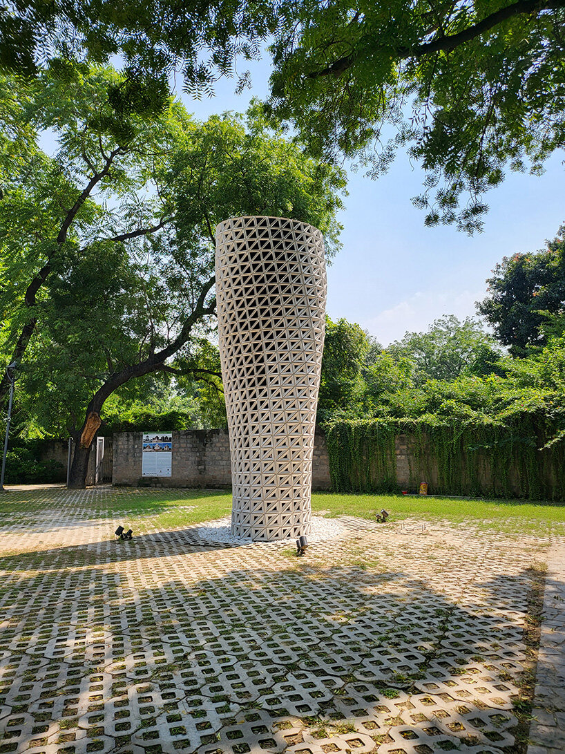 VERTO: a multidirectional air purification tower in new delhi
