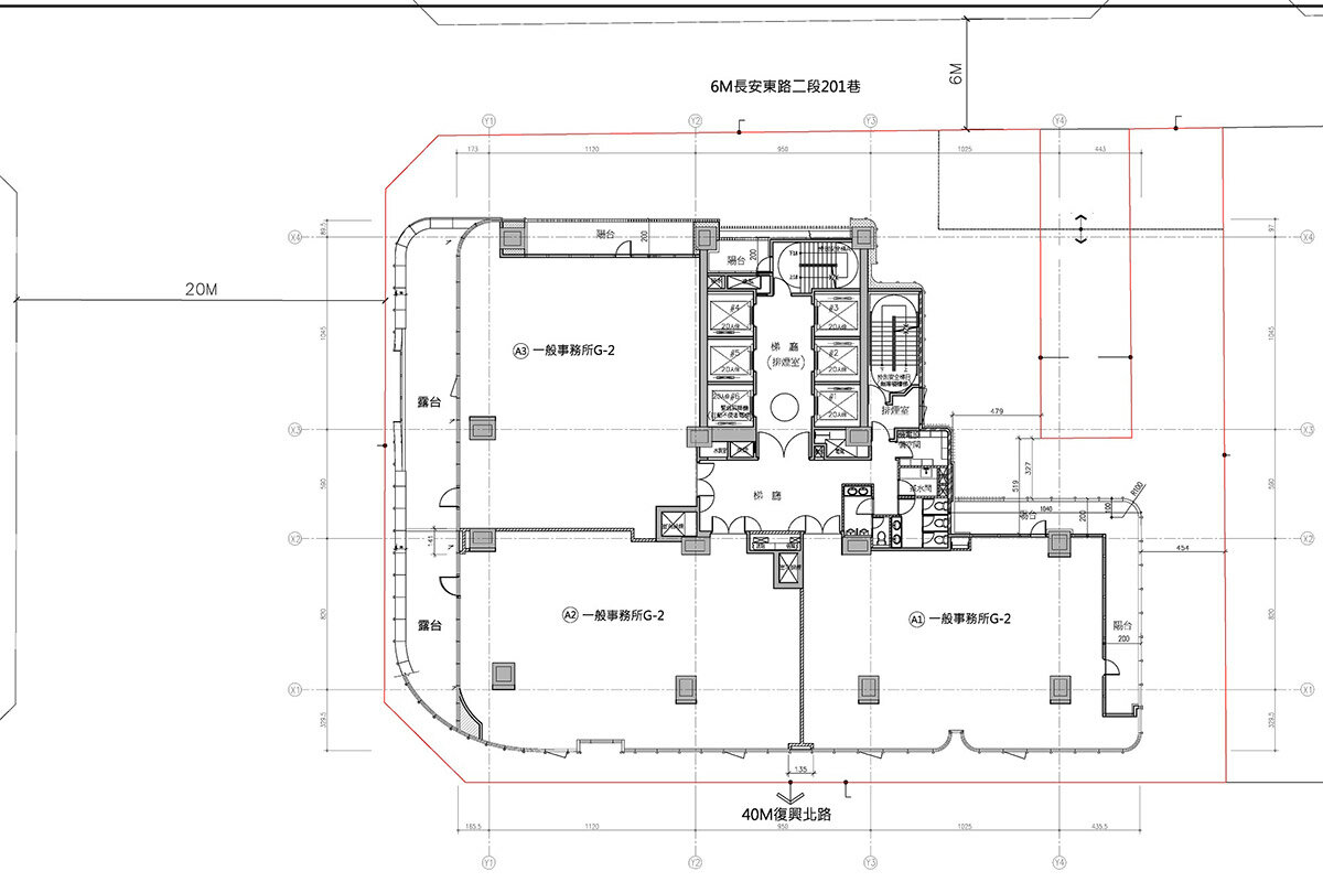 Aedas designs a sinuous tower in taipei as a glittering waterfall