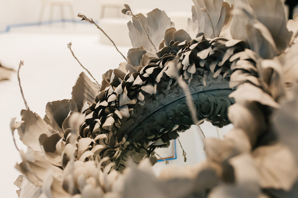 phoebe cummings' clay-made sculptural flora nods to the ephemeral at ...