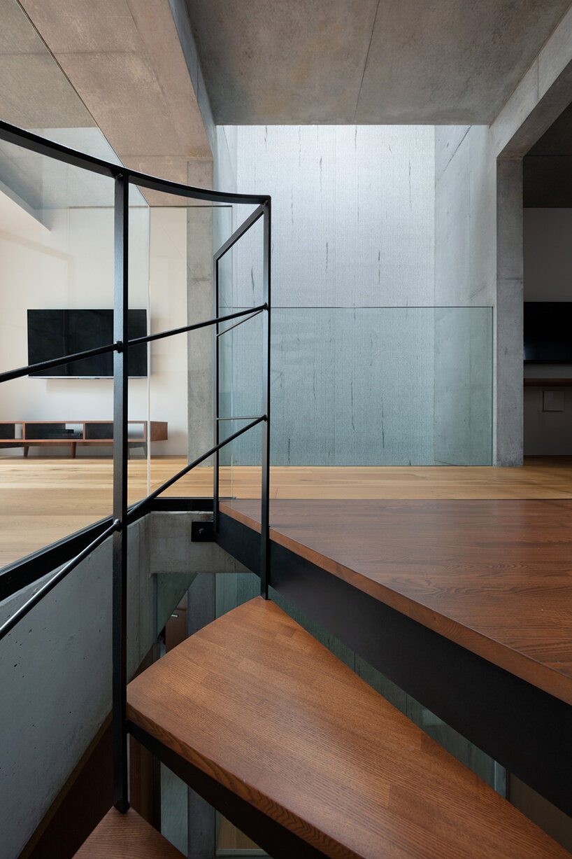 'vale' by ogawa architect design recalls the 'entrance to a valley'