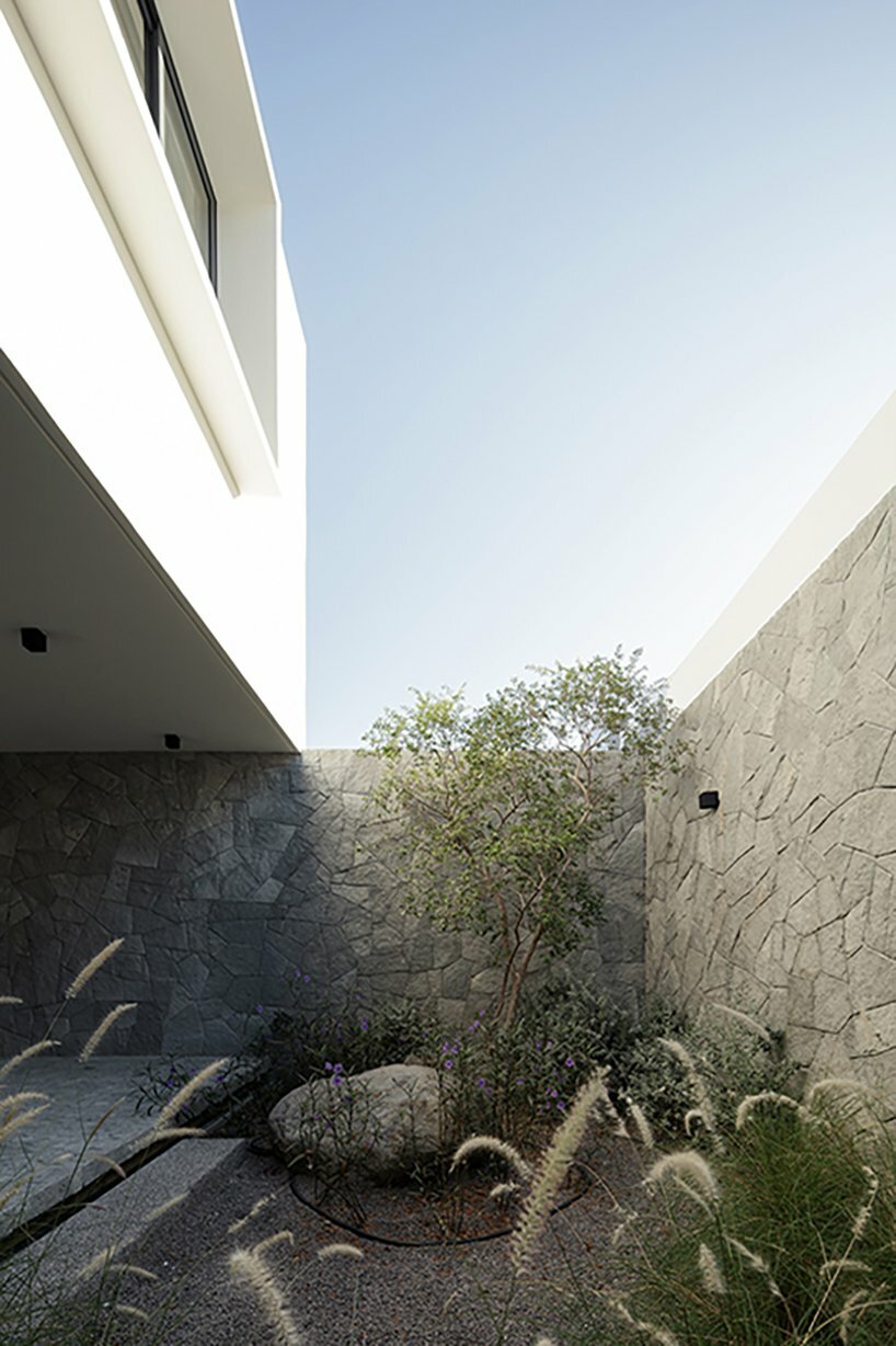 stone-built casa makay in mexico develops around central atrium