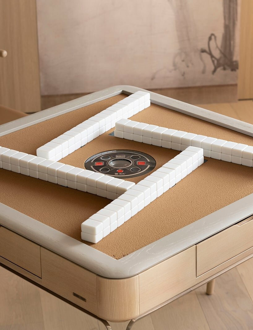 li tian's chinese mahjong table fuses culture and modern technology
