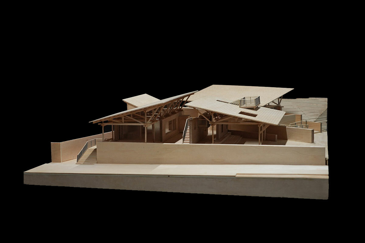 shulin architects completes new gateway to china's liuba mountains